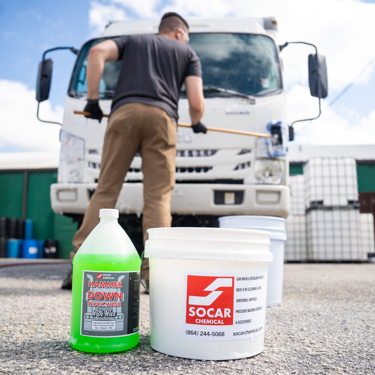 Truck Washing – Socar Chemical
