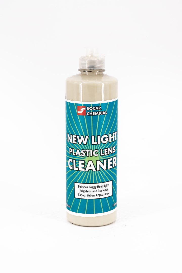 New Light Plastic Lens Cleaner & Polisher – Socar Chemical