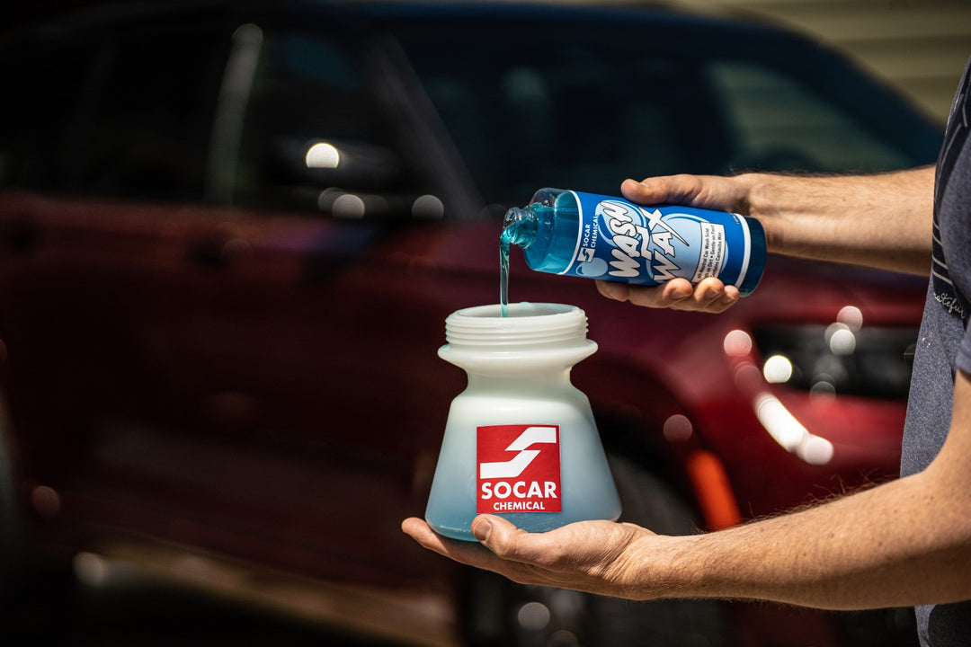 SOCAR Wash n Wax - pH Neutral Car Wash Soap Infused with Carnauba Wax ...