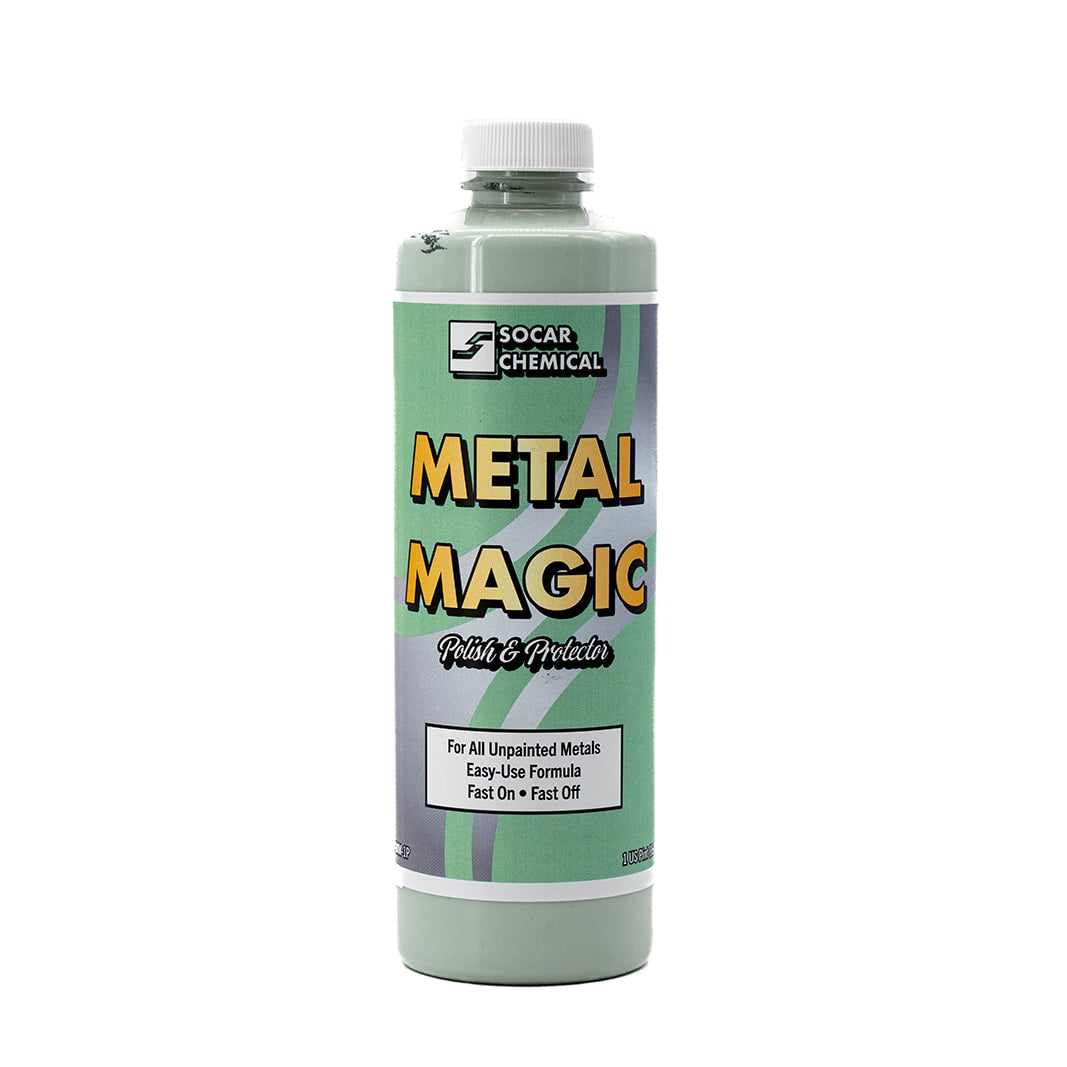 Metal Magic Metal Polish (use by hand or with machine) – Socar Chemical